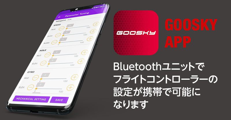 新ブランドGOOSKY、最新機能を搭載したヘリコプター「S2」登場！ | Hitec Multiplex Japan Inc.