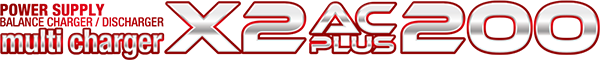 AC/DC 充・放電器 Multi Charger X2 AC PLUS 200[ マルチチャージャー X2 ACプラス 200 ...