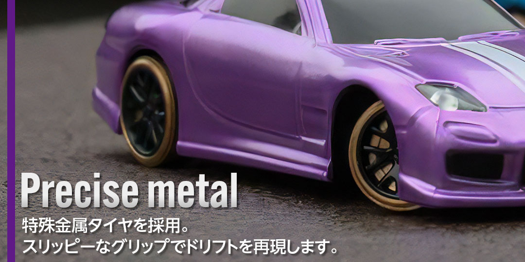 1/76 C64 Blue Drift Car[ 1/76スケール C64ブルー ドリフトカー ] | Hitec Multiplex ...