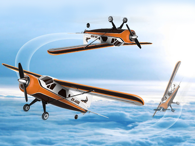 5CH ブラシレスモーター 3D6G システムエアープレーン [DHC-2 A600] XK製品 | Hitec Multiplex Japan Inc.